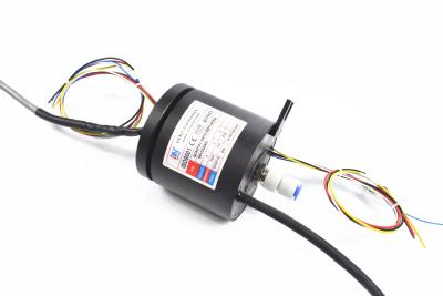 China High Speed Air Rotary Union Joint with 1000M Ethernet, 1.0MPa Pressure, Ø8mm Pipe for Automation Equipment for sale