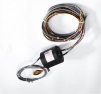 China Amusement Ethernet Slip Ring 25.4mm Bore with 100M/1000M Transmission and 0-100 RPM Speed for sale