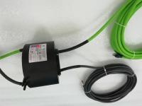 China 1000M Ethernet Slip Ring with 38.1mm Through Bore and 10m Cable for Amusement & Automation Equipment for sale