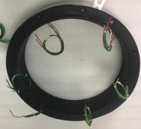 China 435mm Large Diameter Through Hole Slip Ring IP51 6 Group K Type Thermocouple Signal for sale