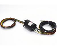 China IP65 Low Torque Electrical Slip Ring with RS485 Signal - 38.1mm Through Hole, 300 RPM for Automation Equipment for sale