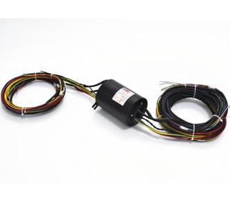 China IP65 Low Torque Electrical Slip Ring with RS485 Signal - 38.1mm Through Hole, 300 RPM for Automation Equipment for sale