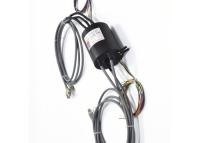 China 380VAC 1000M Ethernet Slip Ring Assembly with 25.4mm Bore and 0-300rpm Speed for Industrial Automation for sale