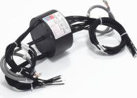 China Aluminum Alloy Electrical Connector Slip Ring for Gigabit Ethernet - 4×10A Power, 13×2A Signal, 0-100 RPM Speed for sale