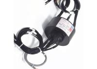 China Aluminum Alloy Electrical Connector Slip Ring for Gigabit Ethernet - 4×10A Power, 13×2A Signal, 0-100 RPM Speed for sale