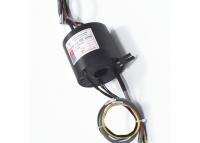 China 25.4mm Through Bore Size Hollow Shaft Slip Ring Extremely Low Electrical Noise for sale