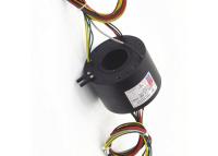 China K-Type Thermocouple Signal Slip Ring with 50mm Through Bore, 300 RPM Speed, 4×20A Current Capacity for sale