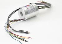 China Through Hole Electrical Slip Ring 38.1mm IP54 380VAC with Gigabit Ethernet Connectivity for Industrial Automation for sale
