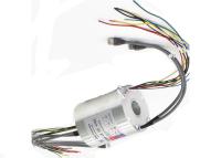 China Through Hole Electrical Slip Ring 38.1mm IP54 380VAC with Gigabit Ethernet Connectivity for Industrial Automation for sale