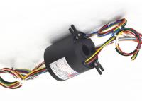 China Rotary Joint Assembly Through Hole Slip Ring 25.4mm Bore 16 Circuits 15A 380VAC for sale