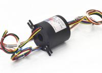 China Rotary Joint Assembly Through Hole Slip Ring 25.4mm Bore 16 Circuits 15A 380VAC for sale
