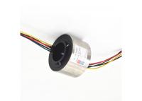 China Large Through Bore Slip Ring 101.6mm 4x50A 6 Signal Rotary Joint 0-500VAC/VDC for sale