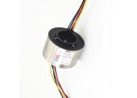 China Large Through Bore Slip Ring 101.6mm 4x50A 6 Signal Rotary Joint 0-500VAC/VDC for sale