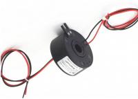 China Small Compact Hollow Shaft Slip Ring 12.7mm Through Bore for Inspection Instrument for sale