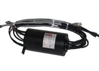 China 25.4mm Bore Ethernet Slip Ring with 2 Gigabit Channels, 0-300 RPM Speed, IP54 Protection for sale