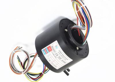 China 380VAC 5 Circuits Through Bore Slip Ring ID38mm Transmitting RS485 Signal for sale
