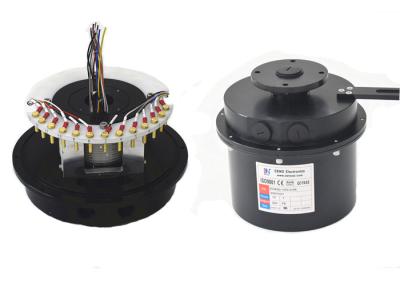 China Low Friction 415VAC Waterproof Slip Ring with IP65 Rating - 12 Circuits 10A Each for Industrial Automation for sale