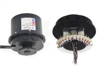 China Low Friction 415VAC Waterproof Slip Ring with IP65 Rating - 12 Circuits 10A Each for Industrial Automation for sale