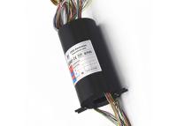 China Aluminum Alloy Material Through Bore Electrical Slip Ring 250RPM Speed 52 Circuits for sale