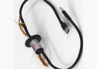 China USB 3.0 Capsule Slip Ring with 22mm OD and 300 RPM Speed for High-Speed Data Transmission for sale