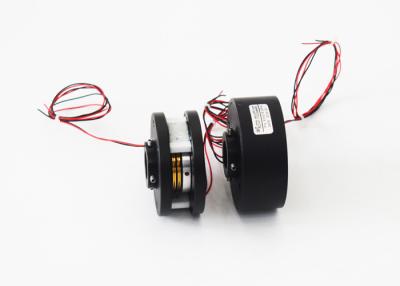 China IP54 24VAC Through Hole Slip Ring 13mm ID 300rpm Rotary Joint Electrical Connector for sale