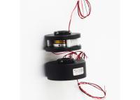 China ID15mm Through Hole Slip Ring 50VAC 2×2A 0-3000rpm Gold Contact Industrial Rotary Connector for sale