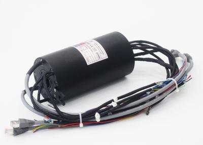 China IP51 1000M Ethernet Rotary Joint 300RPM 25.4mm Bore Precious Metal Contact for sale
