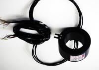China Multi - Point Contact Slip Ring Assembly 80mm Through Hole Size Fiber Brush Technology for sale