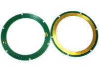 China PCB Pancake Slip Ring 140mm ID 7mm Thickness 0-12V AC/DC for Excavator CAN Bus Signal Transmission for sale
