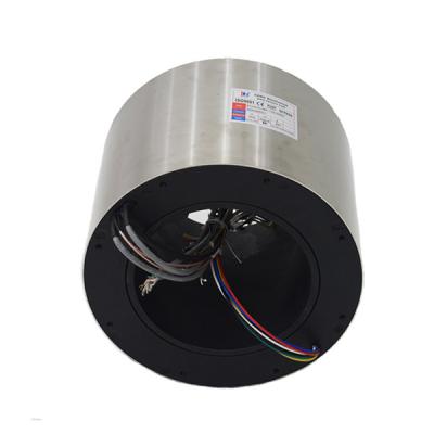 China Large Size Through Bore Slip Ring 220mm ID 30A 220VAC for Motion Simulator for sale