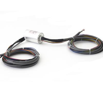 China 100M 1000M Ethernet signal IP51 Ethernet Slip Ring for sale