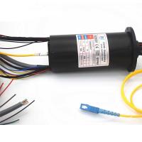 China SM Fiber Type 1000M Ethernet Signal Fiber Optic Rotary Joint with Power and RS Integration for sale