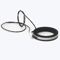 China ID 90mm Two Half Style Electrical Slip Ring with 0-200 RPM Speed and 220V AC Rating for Signal Transmission for sale
