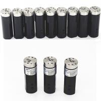 China M5×0.8 3mm Pipe 2-Channel Pneumatic Rotary Union for CNC Equipment | 0-0.5 MPa Pressure Range for sale