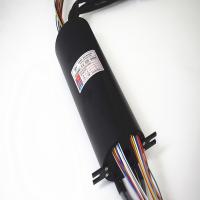 China 25.4mm Through Hole Gigabit Ethernet Slip Ring 300rpm Aluminium Alloy IP54 for sale