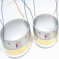 China Two Half Style 380VDC 140mm Separate Slip Ring - 4 Circuits 1A 175°C High Temperature for sale