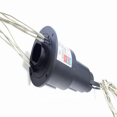 China ACN-02P-14S Capsule Slip Ring IP54 140mm 60rpm 2 Power 14 Signal for sale