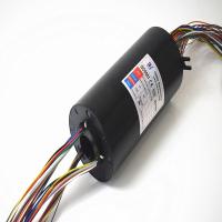 China CENO 38.1mm Hollow Shaft Slip Ring 300rpm IP54 30 Circuits Power Signal for sale