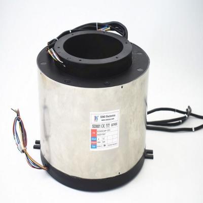 China Stainless Steel Through Hole Slip Ring 200mm IP65 63A 10A for sale