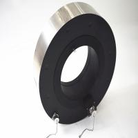 China Stainless Steel Through Bore 203mm Waterproof Slip Ring IP68 Rated for 1000M Underwater Operation for sale