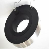 China Stainless Steel Through Bore 203mm Waterproof Slip Ring IP68 Rated for 1000M Underwater Operation for sale