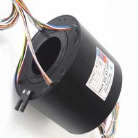 China 60mm Hollow Shaft Slip Ring 24 Circuits 5A IP54 Aluminum Alloy for sale