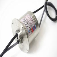 China Stainless Steel 316 IP68 Waterproof Slip Ring 220VAC 8mm Through Hole for sale