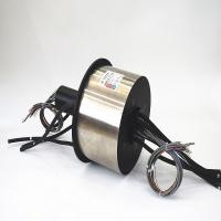 China Stainless Steel Aluminum 380VAC High Amp Slip Ring - 4×150A Circuits, IP54 Protection, 0-50rpm Speed for sale