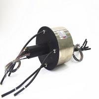 China Stainless Steel Aluminum 380VAC High Amp Slip Ring - 4×150A Circuits, IP54 Protection, 0-50rpm Speed for sale