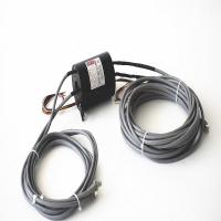 China 300rpm 25.4mm Through Bore 1000M Ethernet Slip Ring for sale