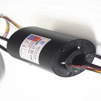 China 300rpm 25.4mm Through Bore 1000M Ethernet Slip Ring for sale