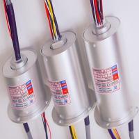 China Low Torque 300rpm IP54 380VAC Gigabit Ethernet Slip Ring for Packaging Machine for sale