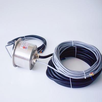 China IP67 Waterproof Slip Ring 25.4mm Through Hole 8 Circuits 10A Stainless Steel for Beer Machine for sale