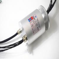 China Blind Shaft Rotary Union 380VAC 40rpm Through Hole Slip Ring 4 Circuits 10A for sale